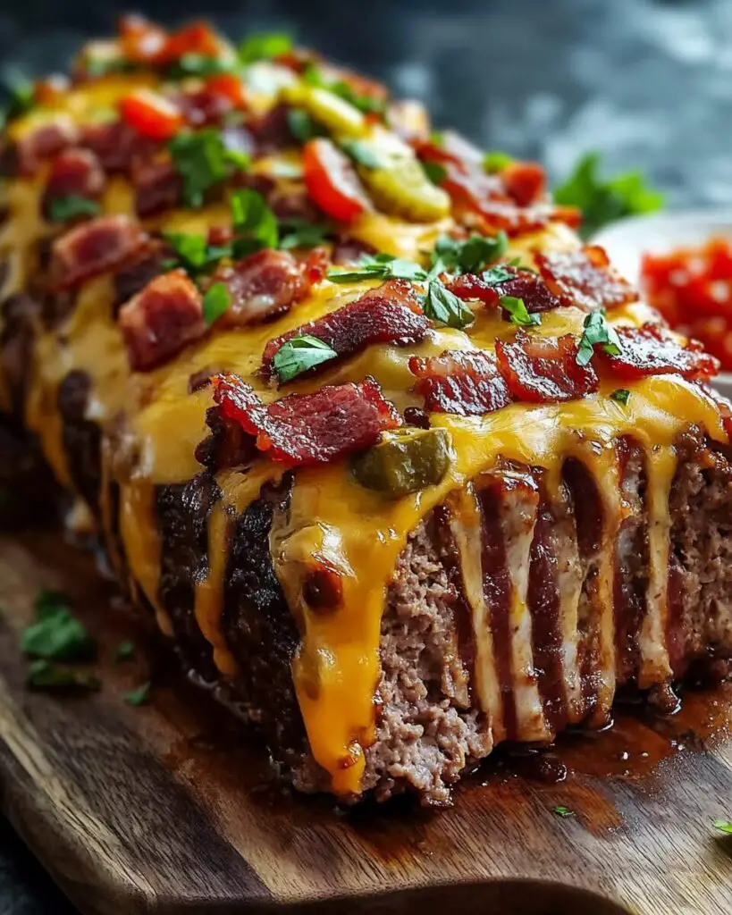 Bacon Cheeseburger Meatloaf