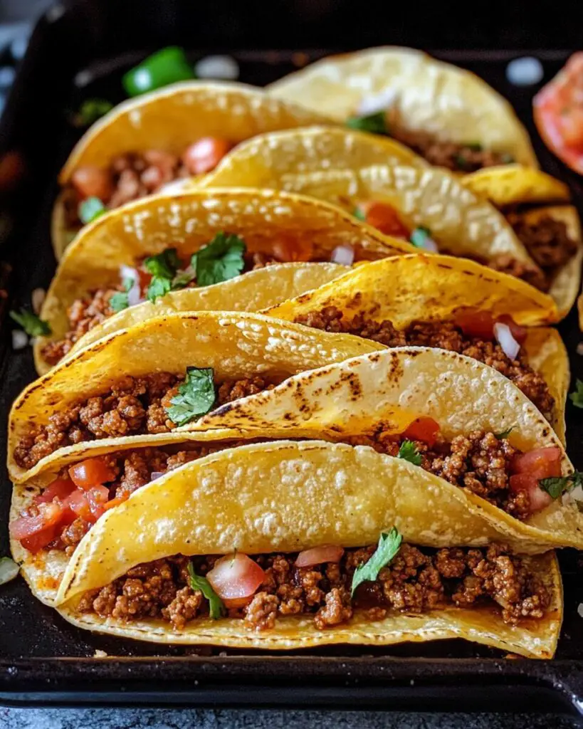 Crispy Ground Beef Tacos