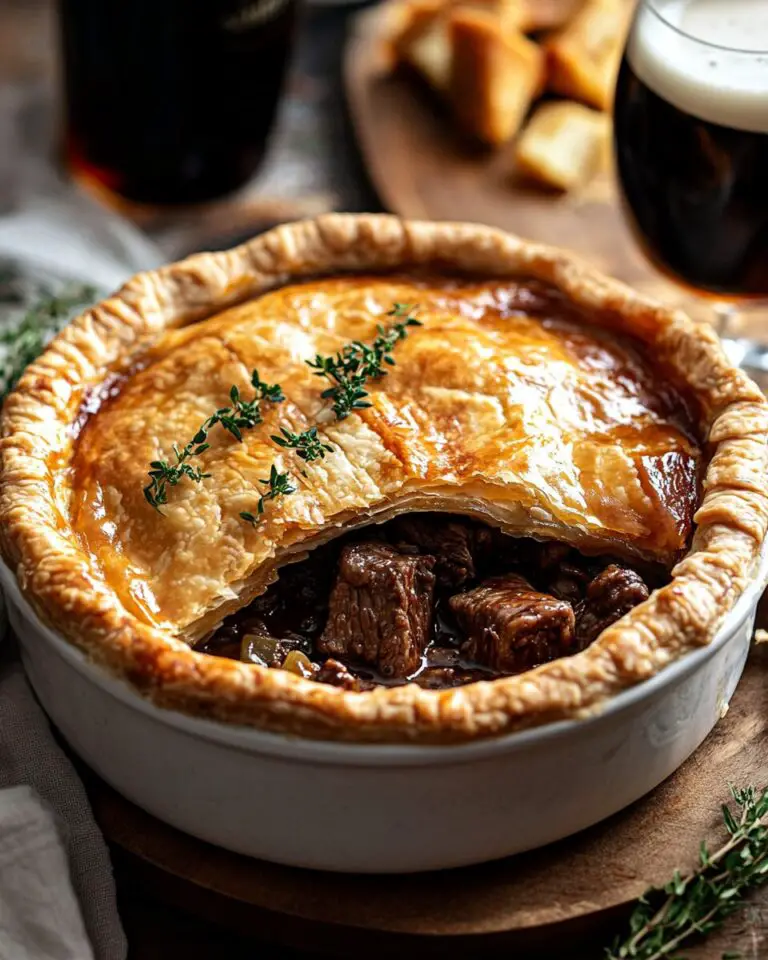 Guinness Irish Braised Beef Pot Pie
