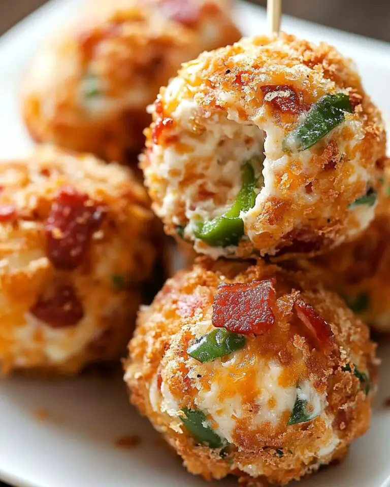 Bacon Jalapeño Popper Cheese Balls