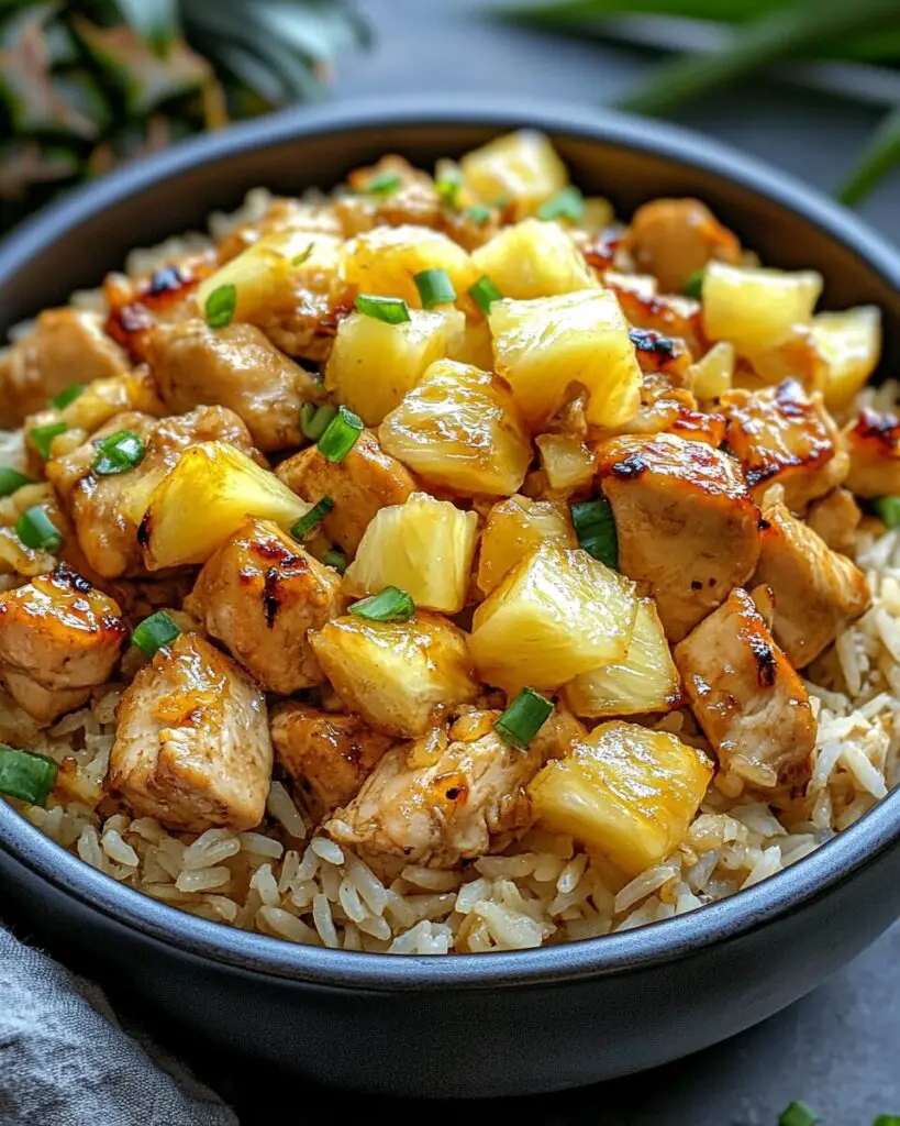 Pineapple Chicken and Rice
