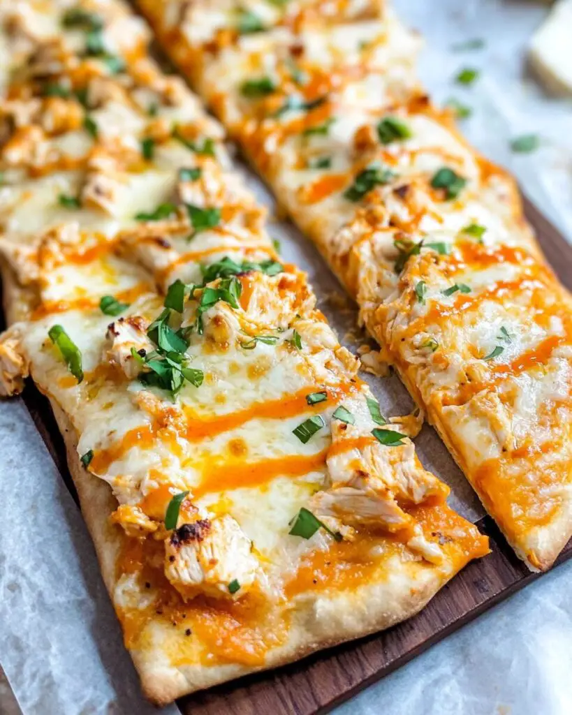 Buffalo Chicken Flatbread