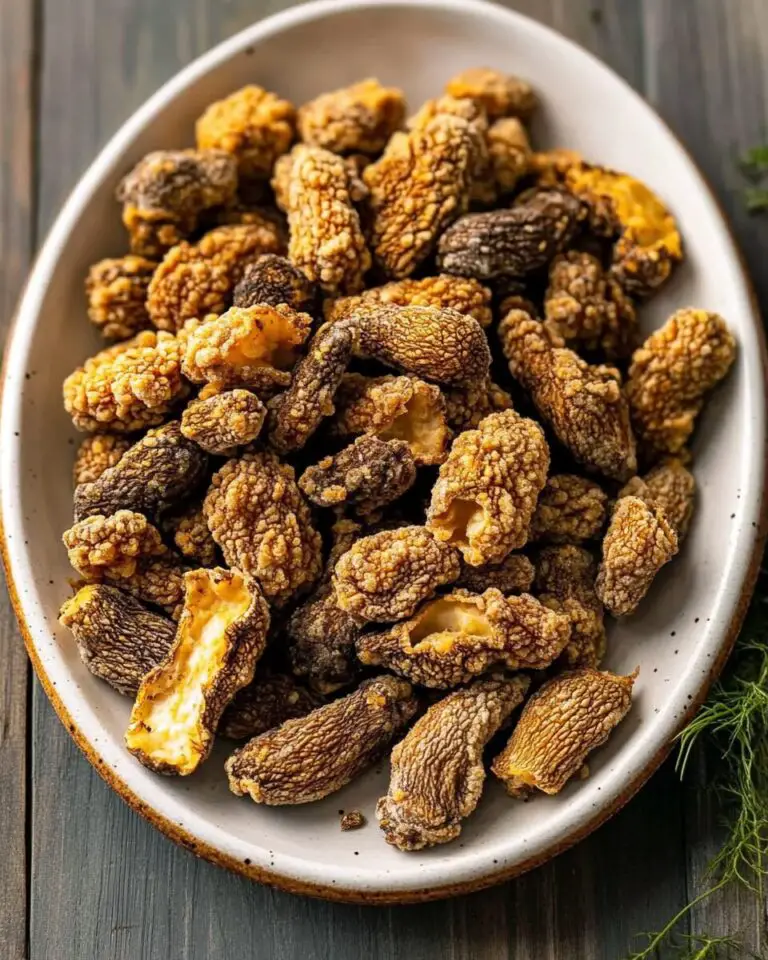 Crispy Fried Morel Mushrooms