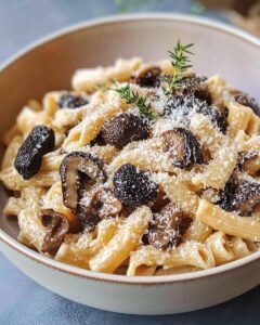 Morel Mushroom Pasta