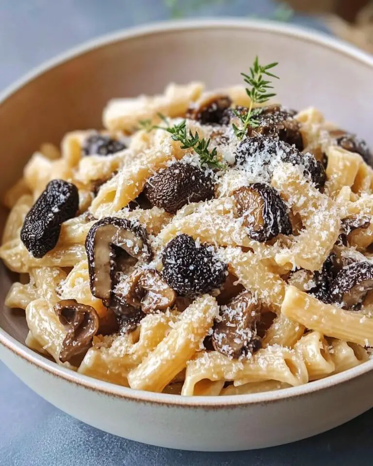 Morel Mushroom Pasta