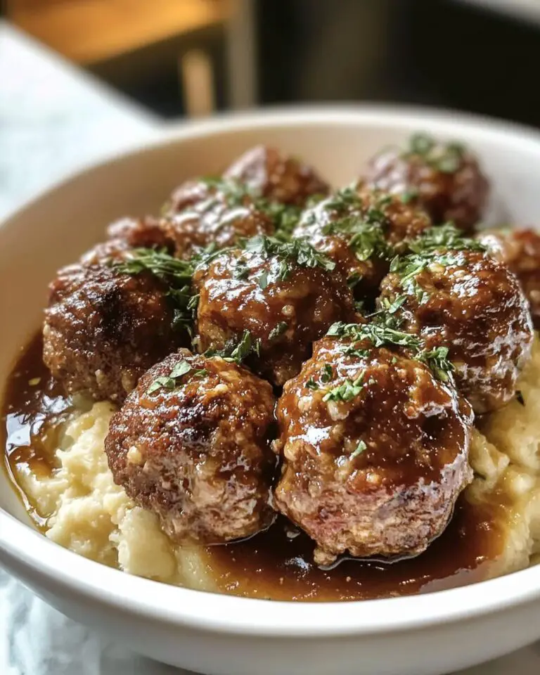 Savory Meatloaf Meatballs