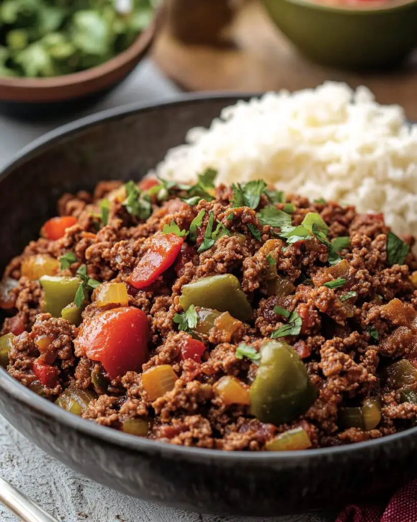 Cuban Beef Picadillo