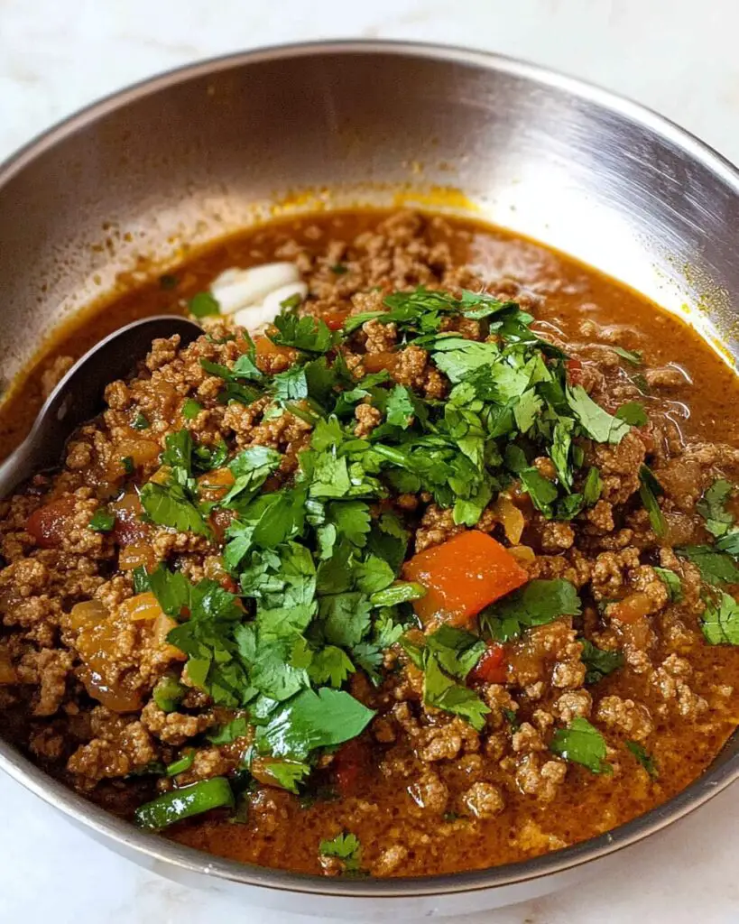 Ground Beef Curry