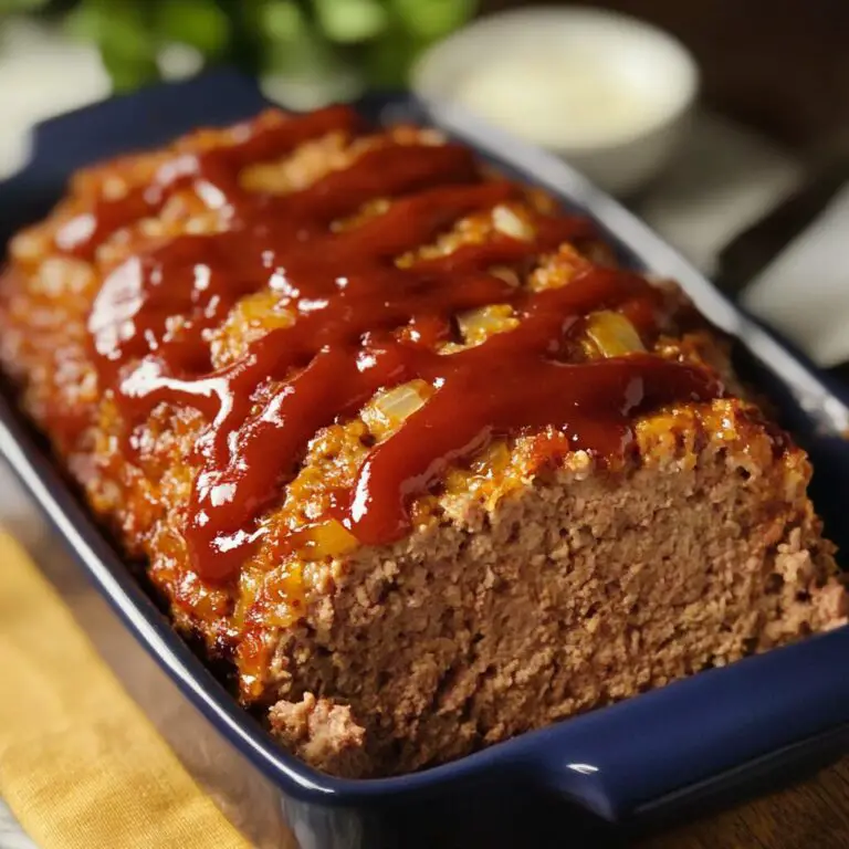 French Onion Meatloaf - Aurora Recipe