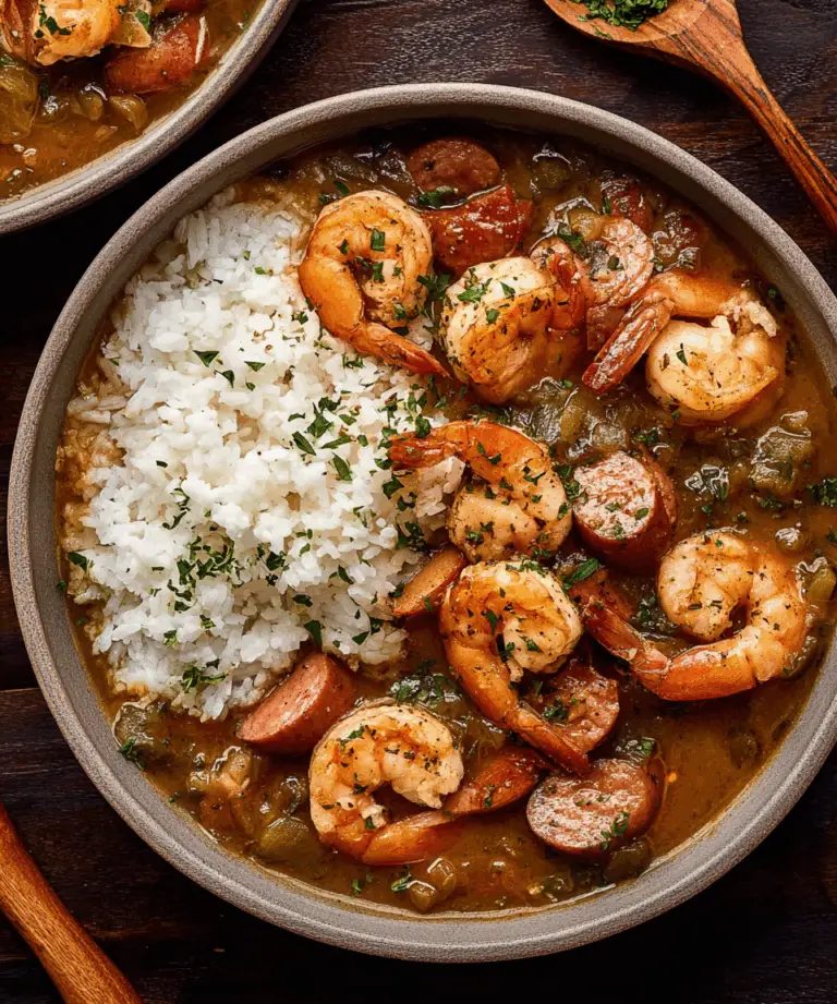 Authentic Cajun Gumbo (Seafood & Sausage Blend)