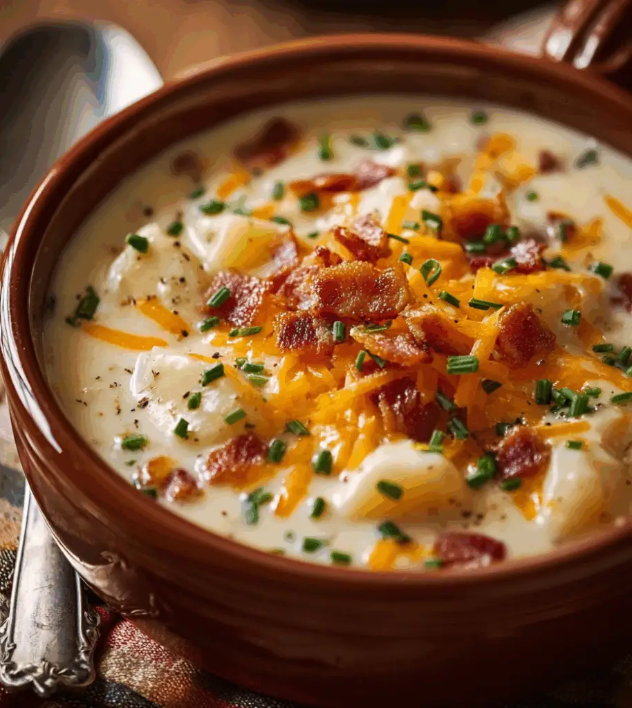 Crock Pot Crack Potato Soup