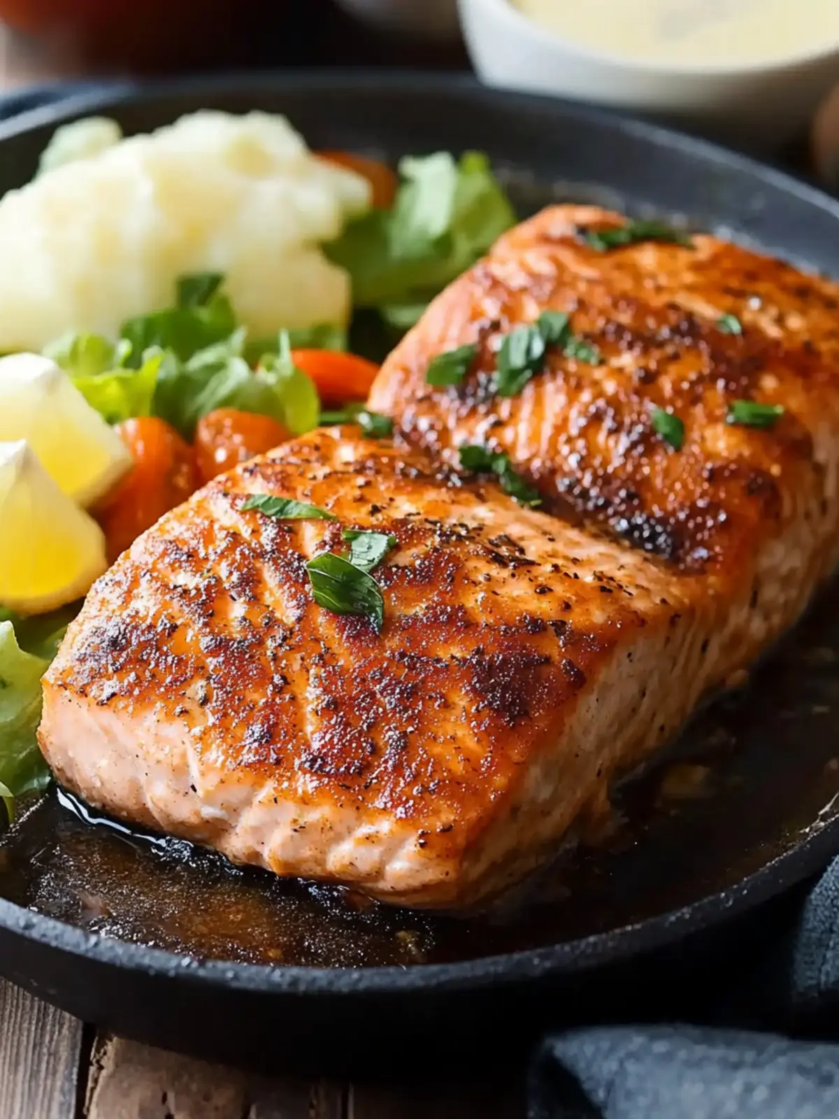 Irresistible Copycat Texas Roadhouse Baked Salmon Recipe