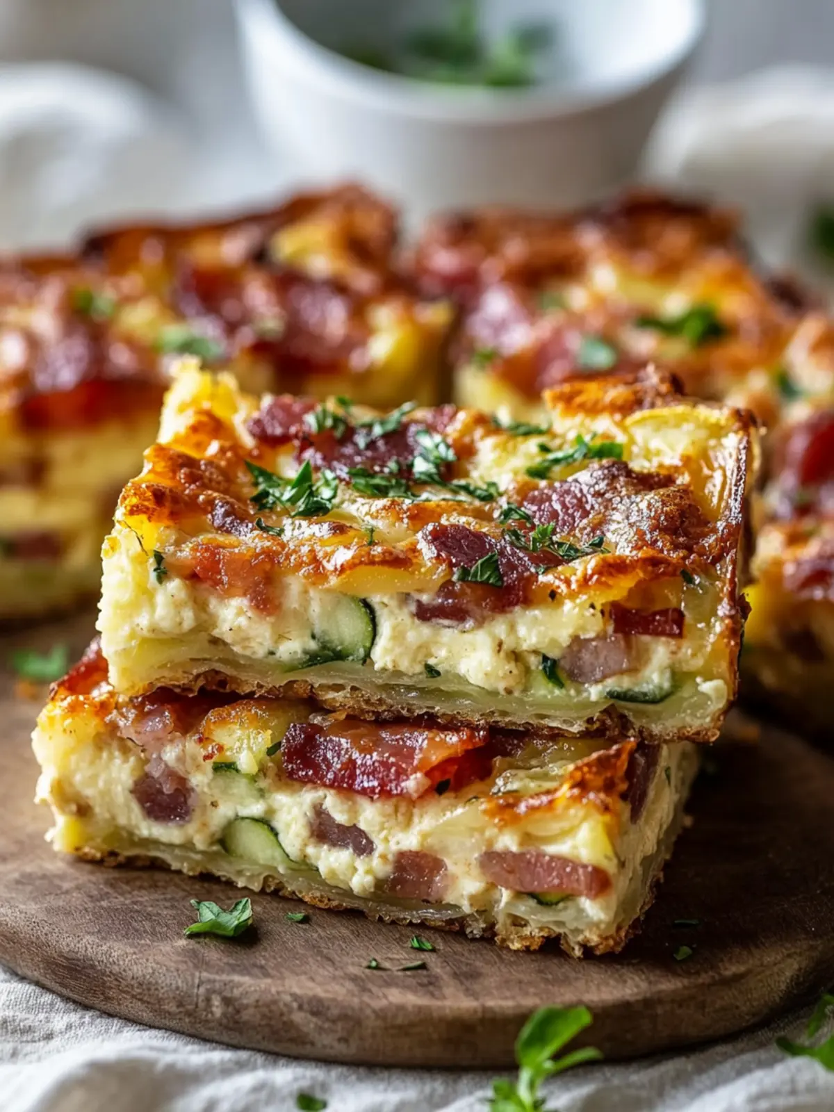 Delicious Beef Bacon Vegetable Slice Recipe: Ultimate Comfort Food